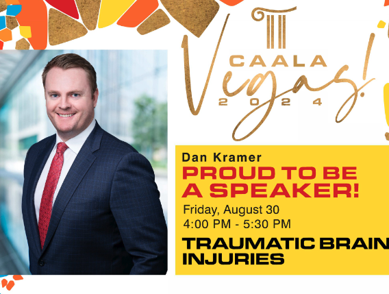 Dan and Teresa Speak at CAALA Las Vegas - Kramer Law