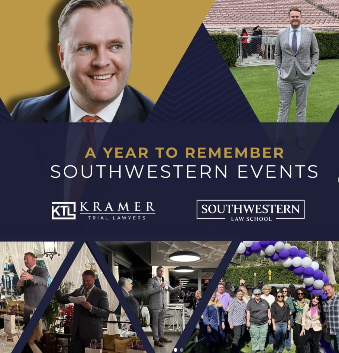 Dan Kramer Concludes Term as Southwestern Alumni President - Kramer Law