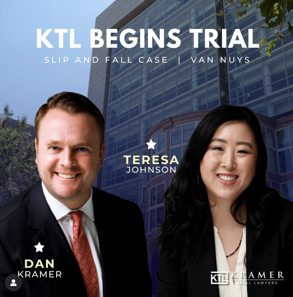 KTL is Back in Trial for Slip & Fall Case - Kramer Law