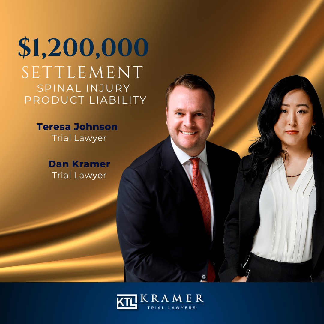 $1.2 Million Settlement Won - Kramer Law