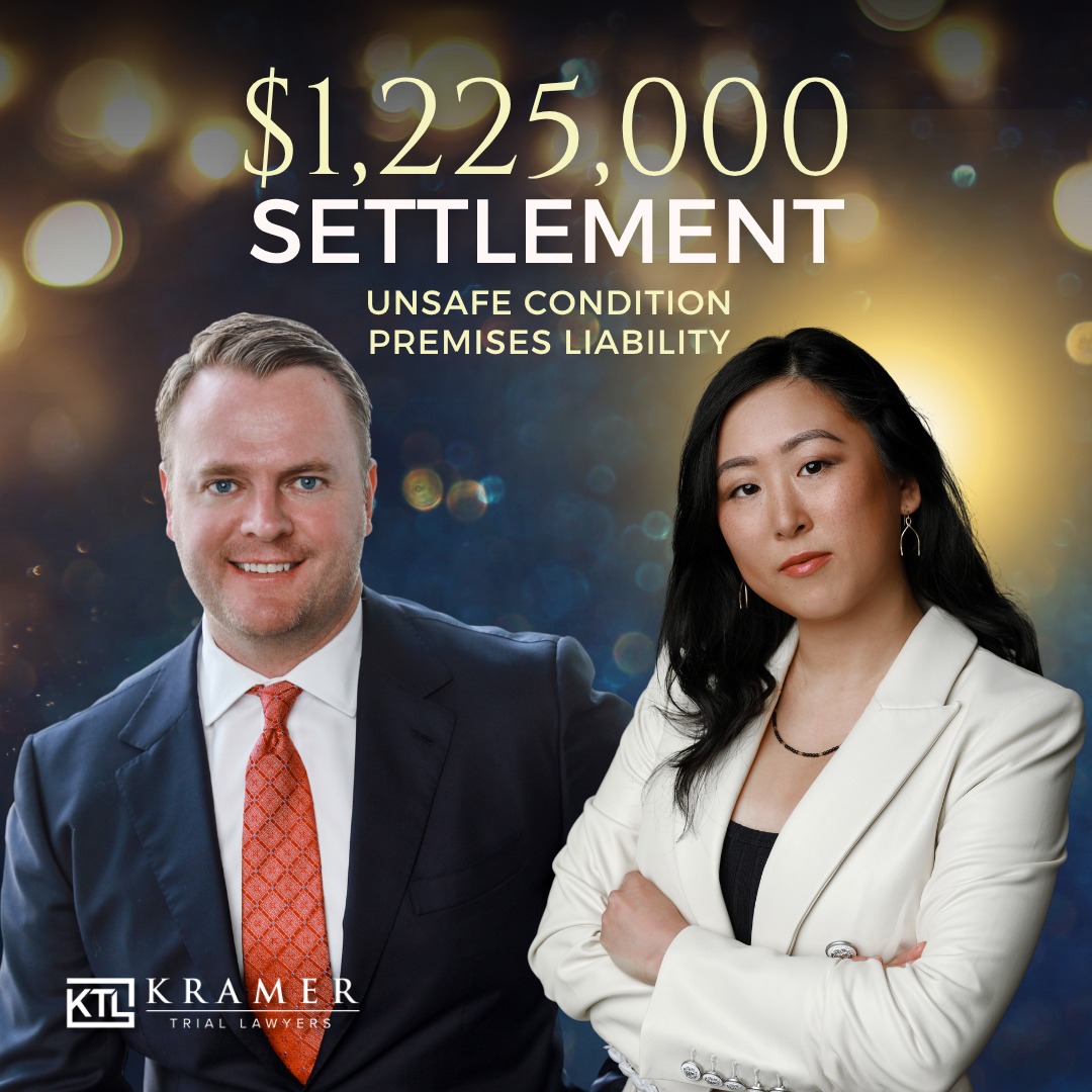 $1.225 Million Settlement Won - Kramer Law